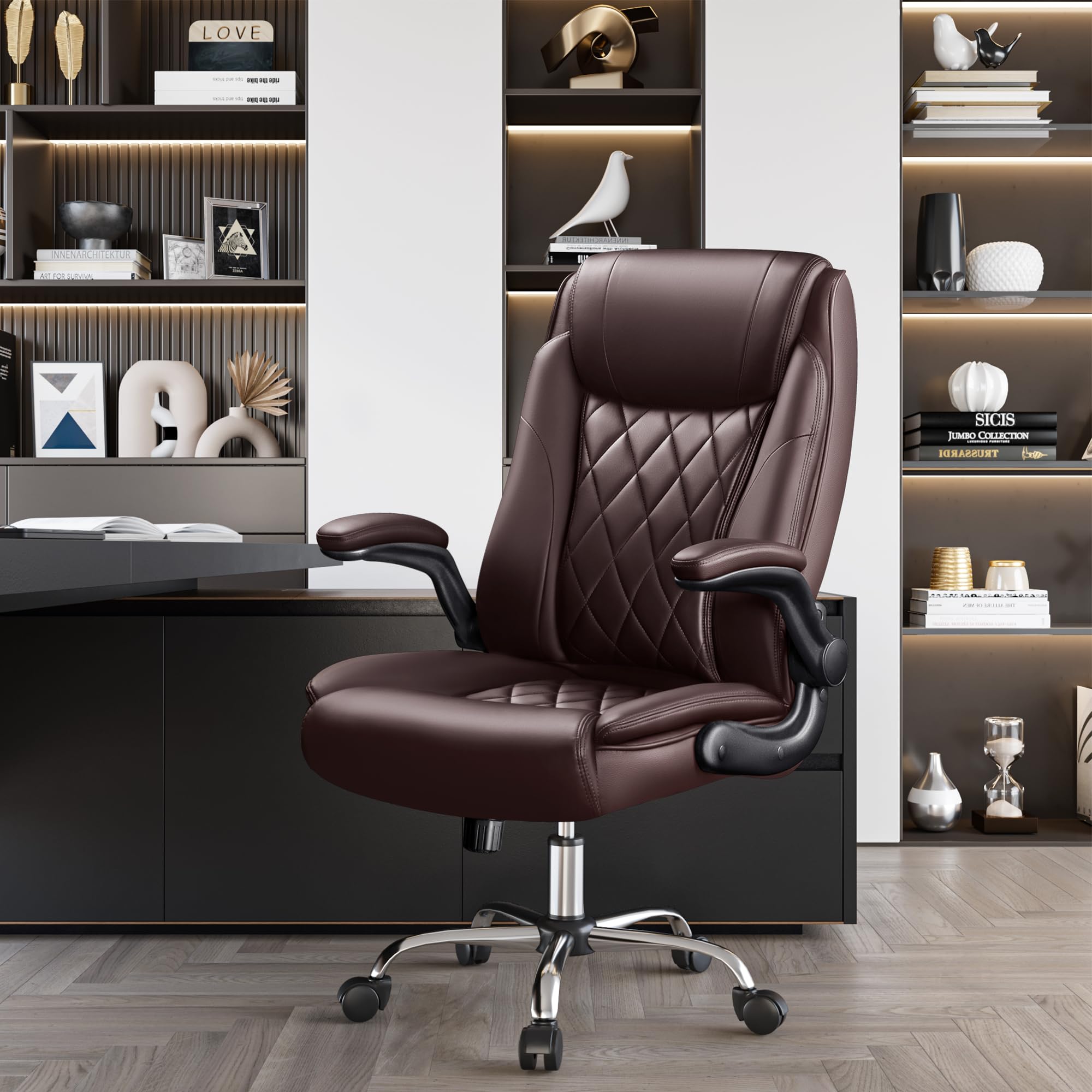 Snapklik.com : Shahoo Executive Office Chair, Ergonomic High Back