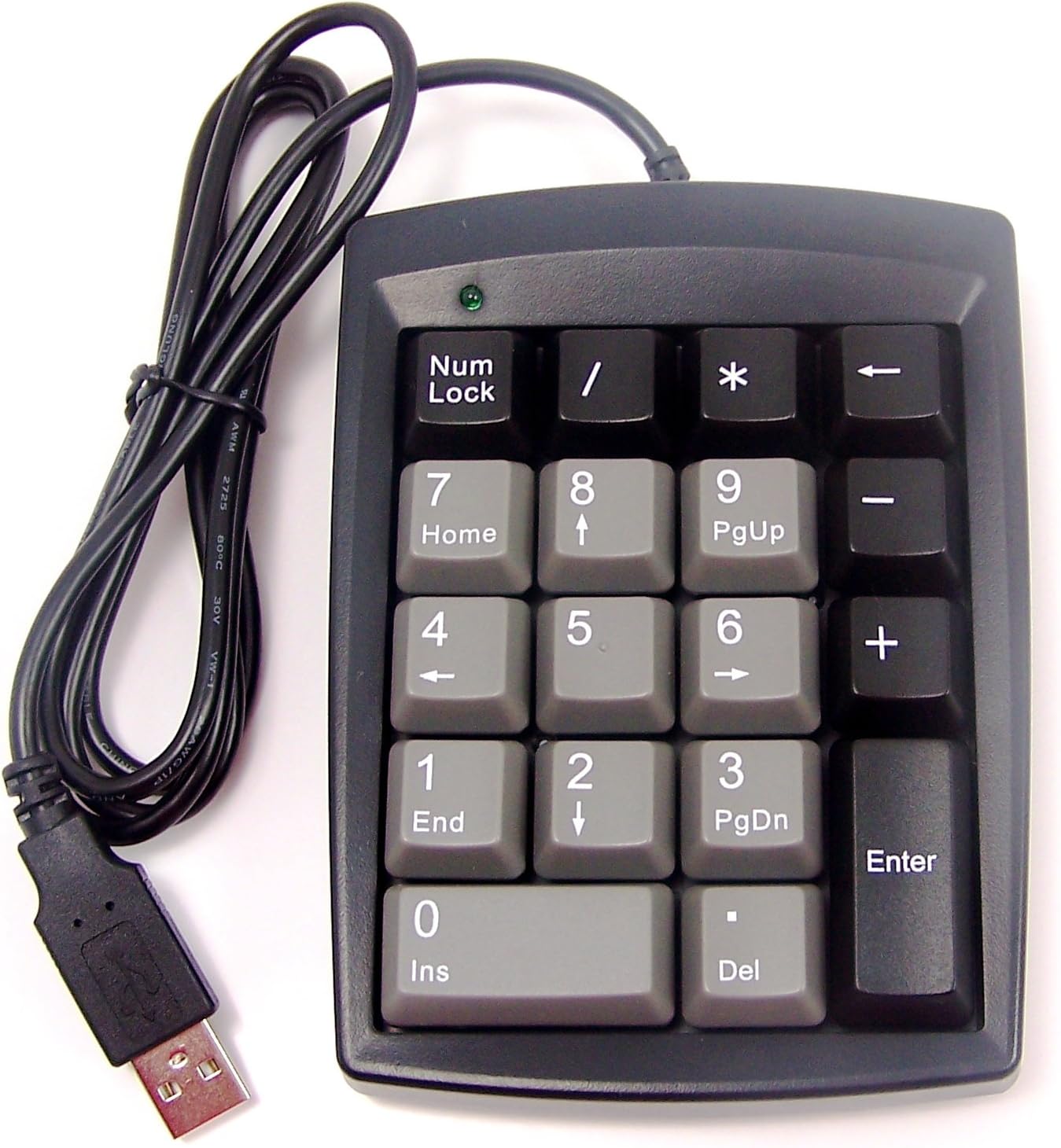 Amazon.com: Micro Connectors D07-122 USB 18 Key Numeric Keypad ...