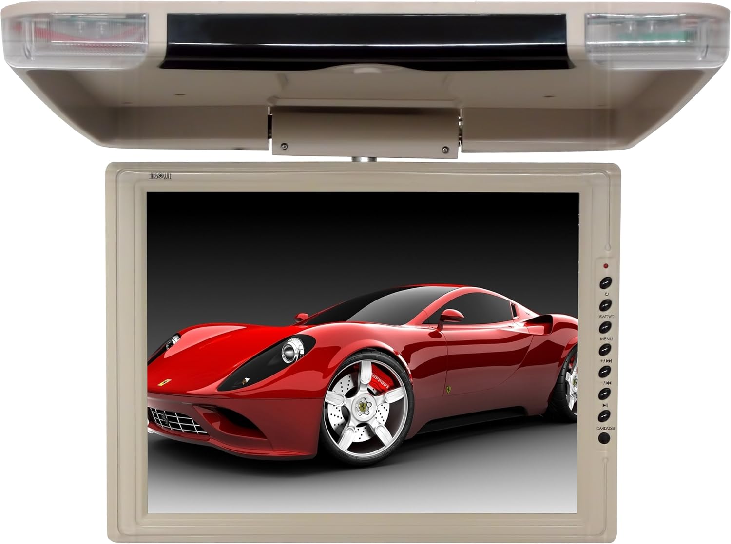 Amazon.com: Absolute USA DFL1250IRC 12.1-Inch Flip Down Monitor (Cream ...