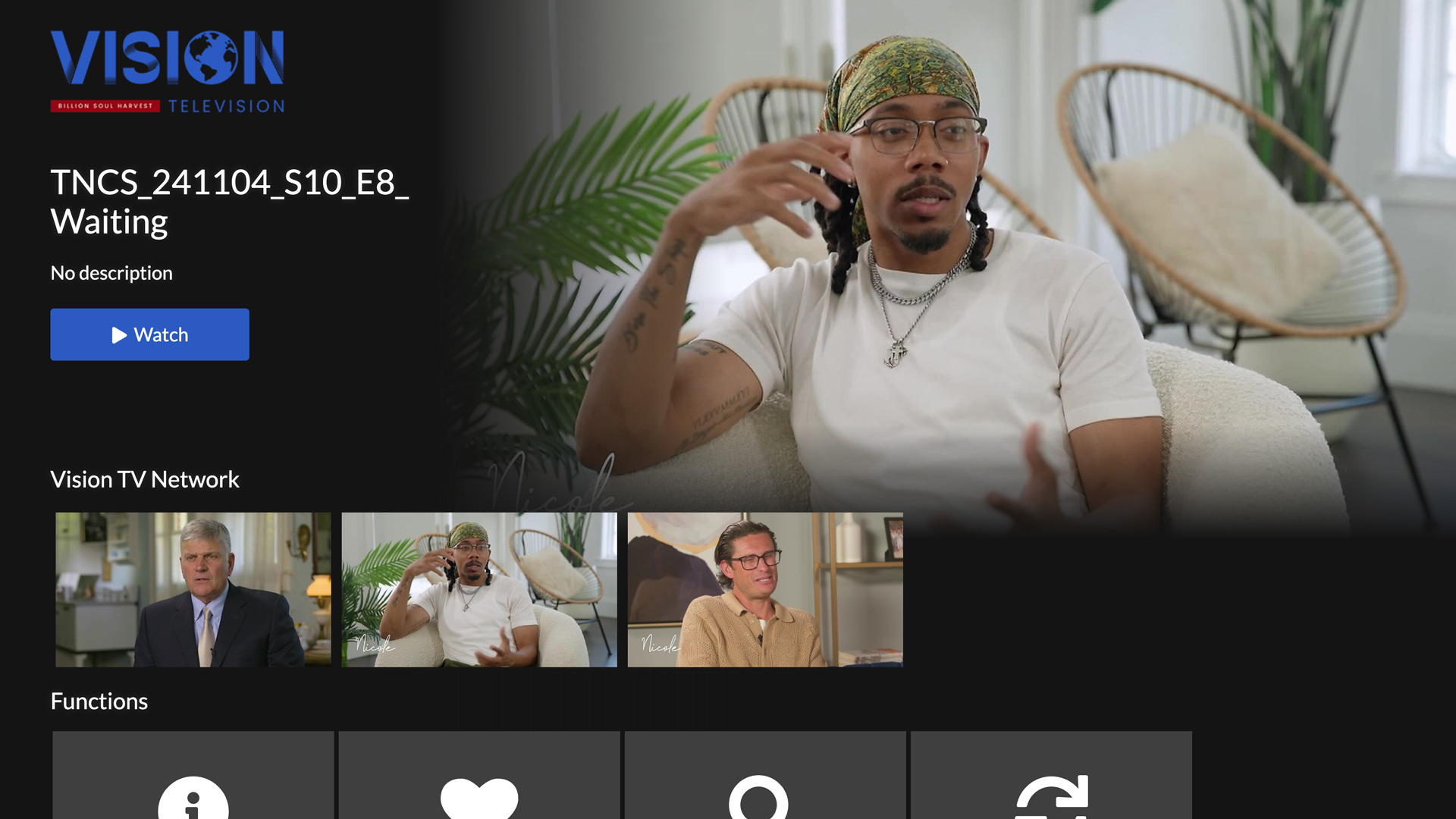Vision TV Network - App on Amazon Appstore