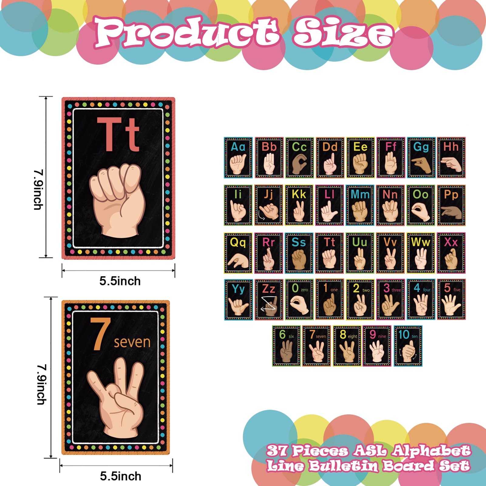 Snapklik.com : Sign Language Bulletin Board Alphabet - 37 ASL Alphabet ...