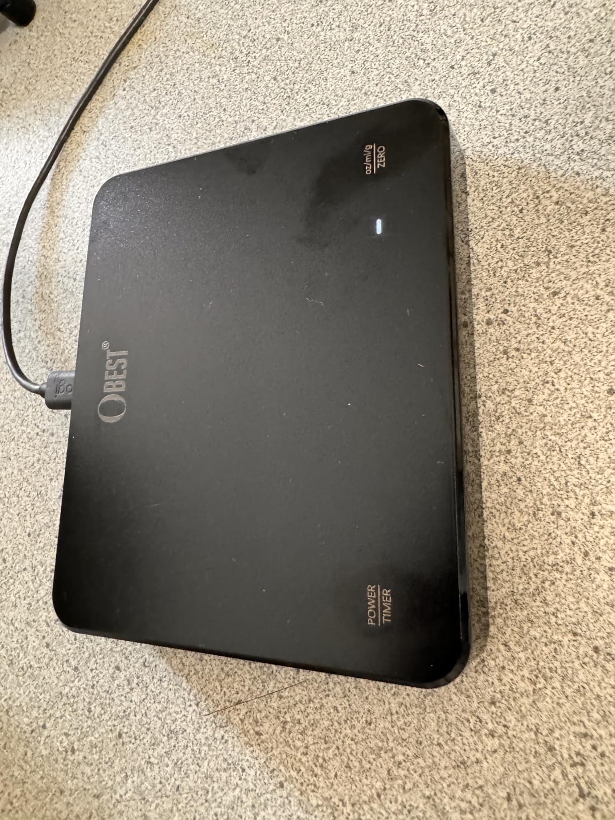 B-Qtech Small Coffee Scale with Timer, Rechargeable Espresso Coffee ...