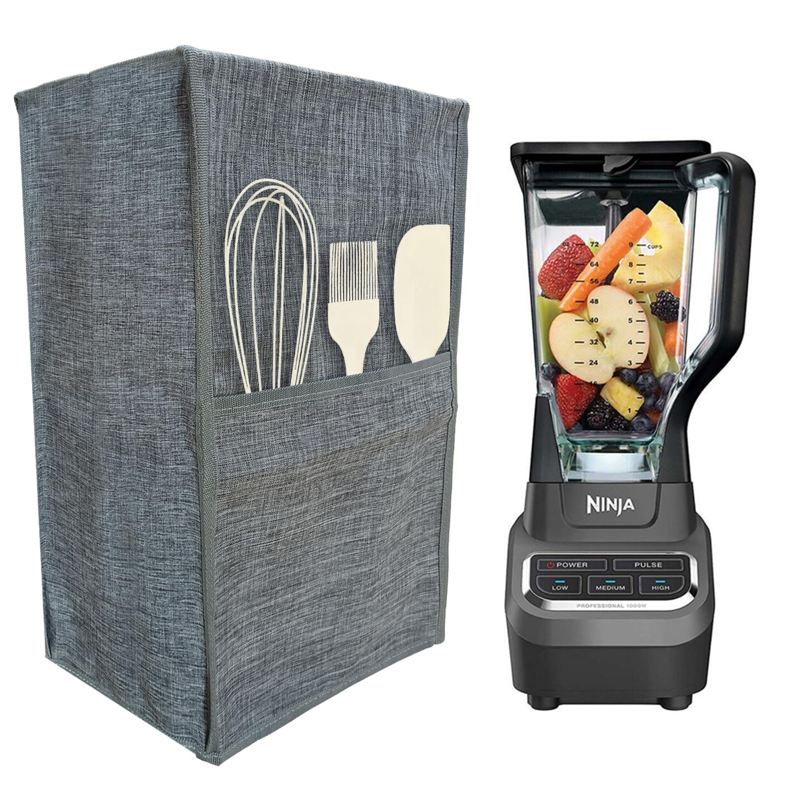 Amazon.com : Kitchen Blender Cover,Dust-proof Organizer Quilted Blender ...