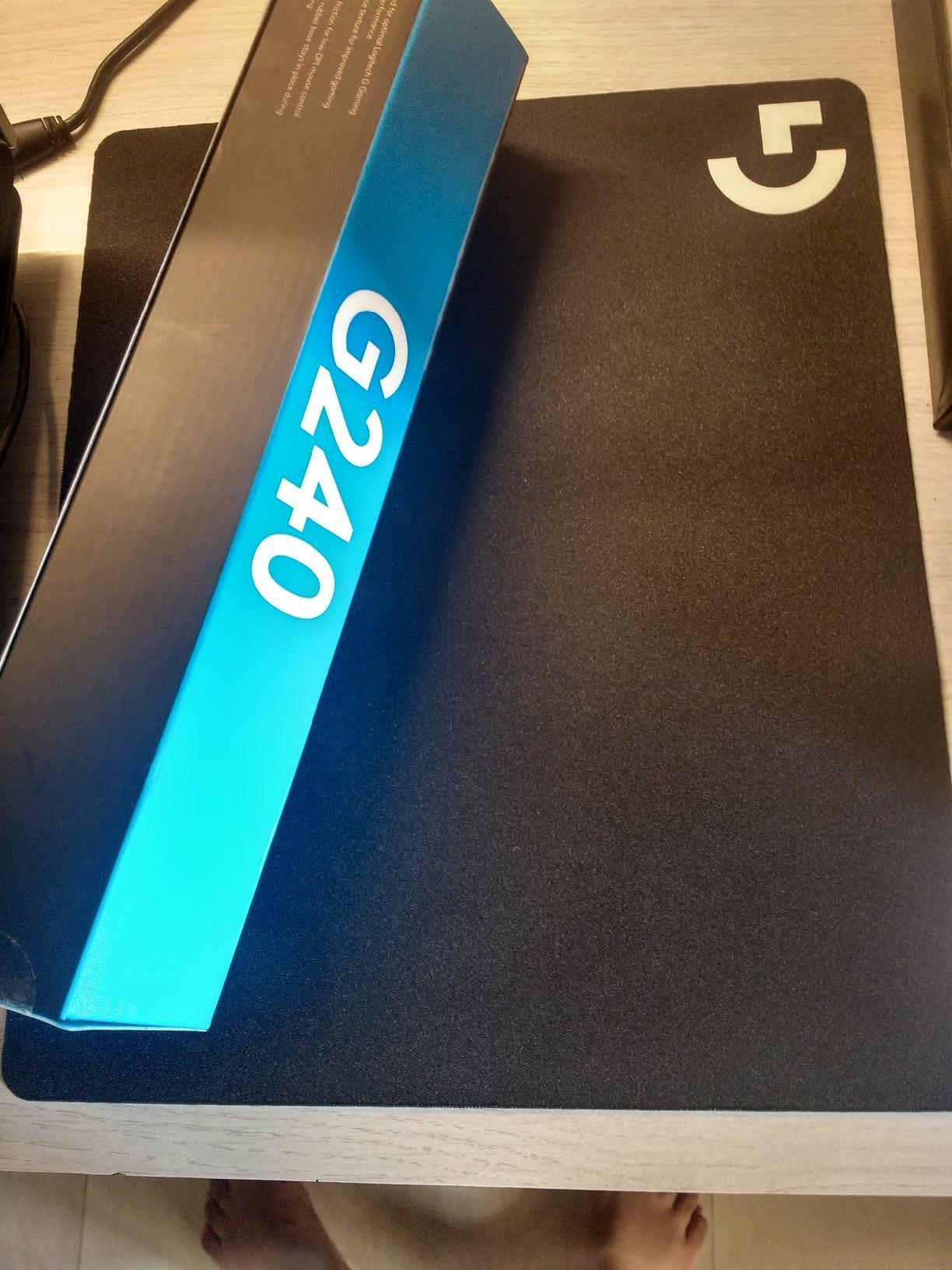 Logitech G 240 Cloth Gaming Mouse Pad, Black (943-000093) - Buy ...