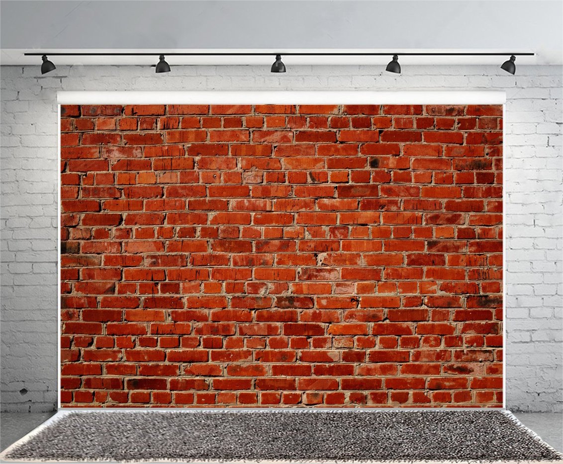 Yeele 7x5ft Retro Brick Backdrop Vinyl Cloth Vintage Shabby Rustic ...