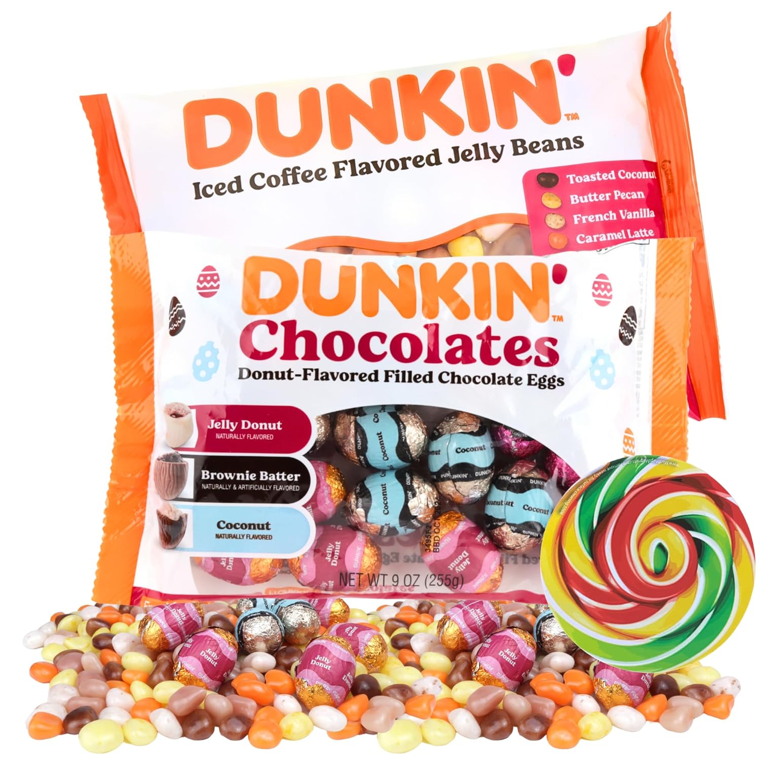 Amazon.com: Dunkin' Easter Candy Assortment, Individually Wrapped ...