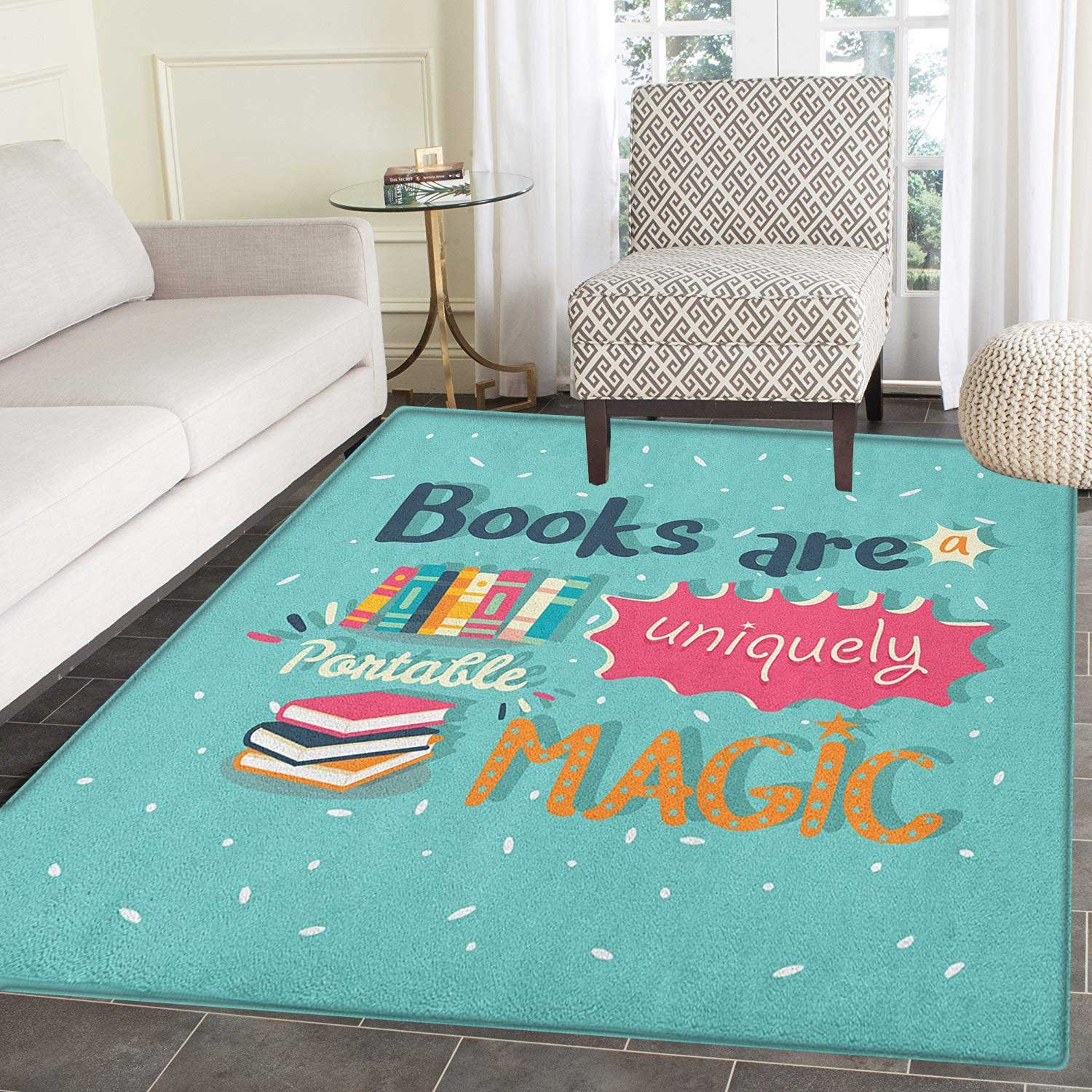 Book Rug Kid Carpet Books Are a Uniquely Portable Magic Inspirational ...