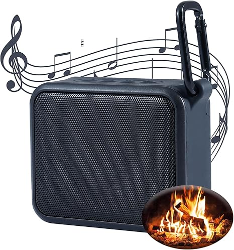 Amazon.com: Fireplace Crackling Sound Maker,Realistic Rechargeable Fire ...