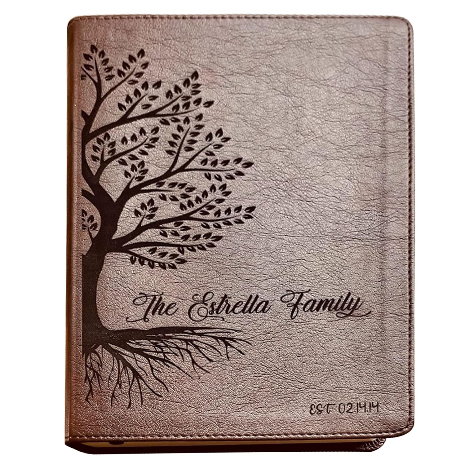 Amazon.com: Personalized Family Bible | Custom ESV Family Tree Study ...