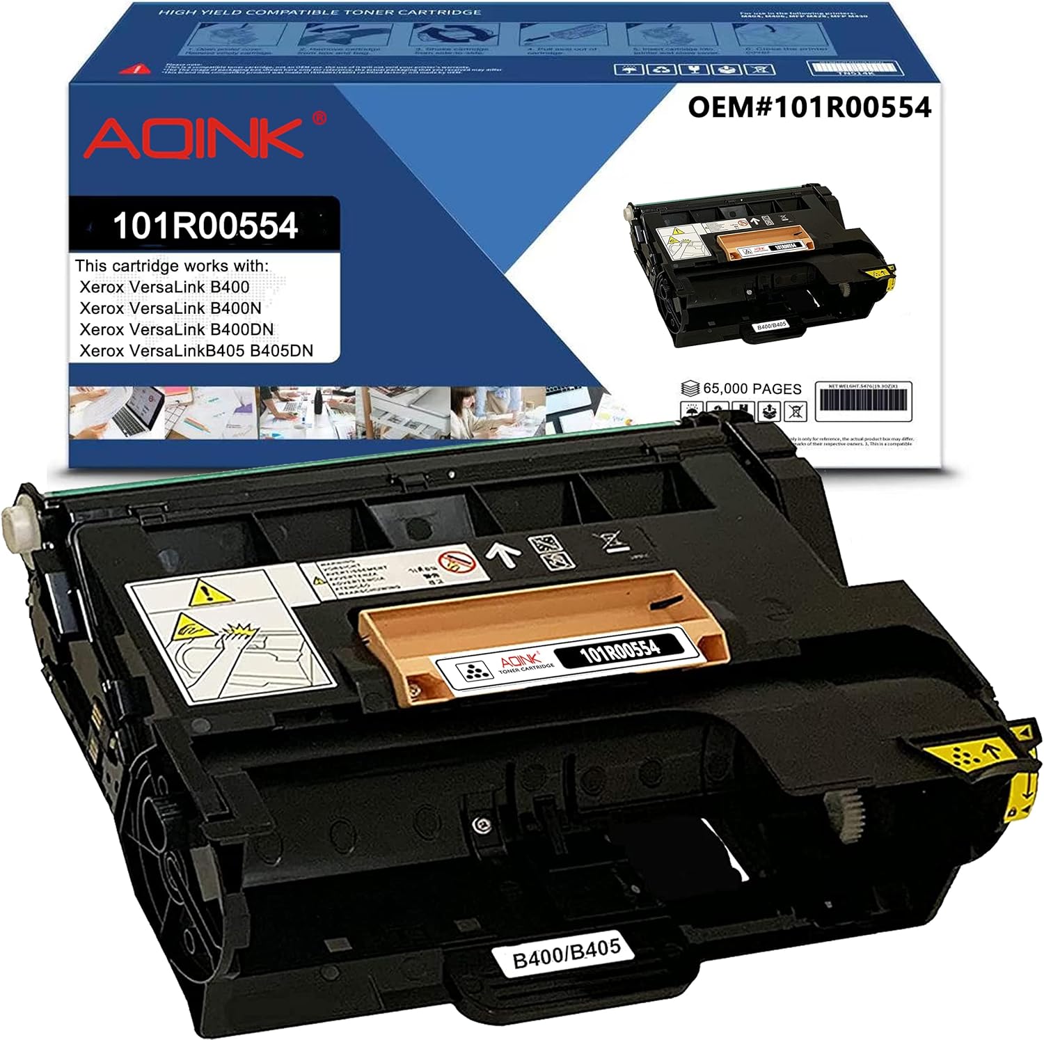 Amazon.com : B400DN 101R00554 Remanufactured Drum Cartridge Replacement ...