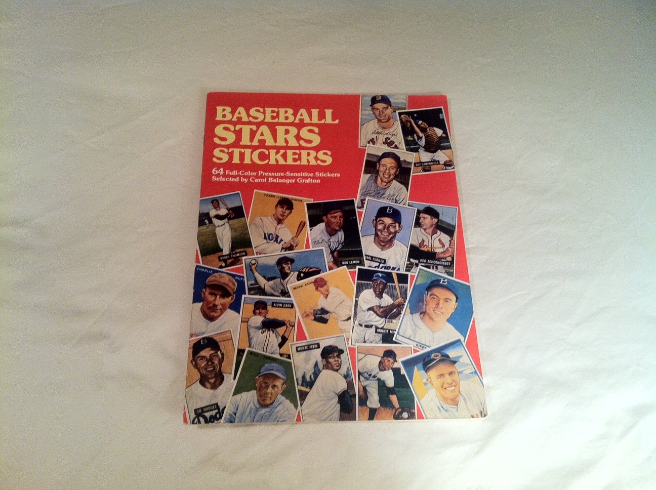 Baseball Stars Stickers: 64 Full-Color Pressure-Sensitive Stickers ...