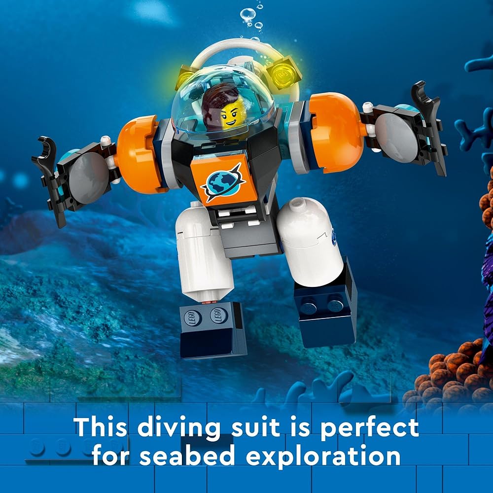 LEGO City Deep-Sea Explorer Submarine 60379 Building Philippines | Ubuy