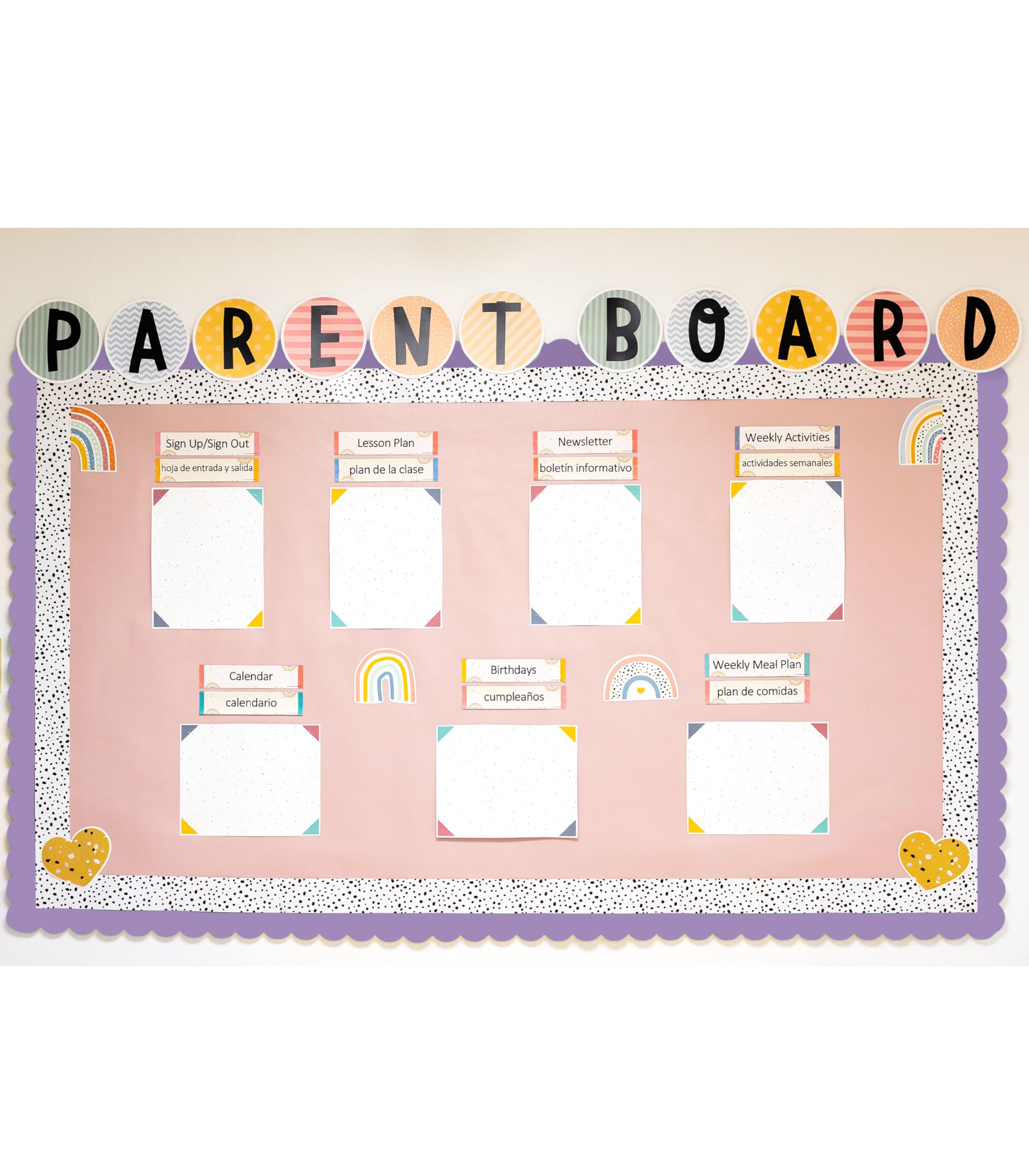 Snapklik.com : Carson Dellosa 65 Feet Of Lilac Purple Bulletin Board ...