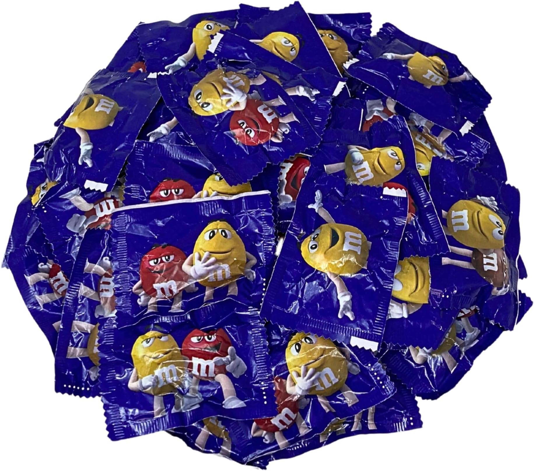 Amazon.com : Milk Chocolate Peanut M&Ms Fun Sized Individual Bags - 5LB ...