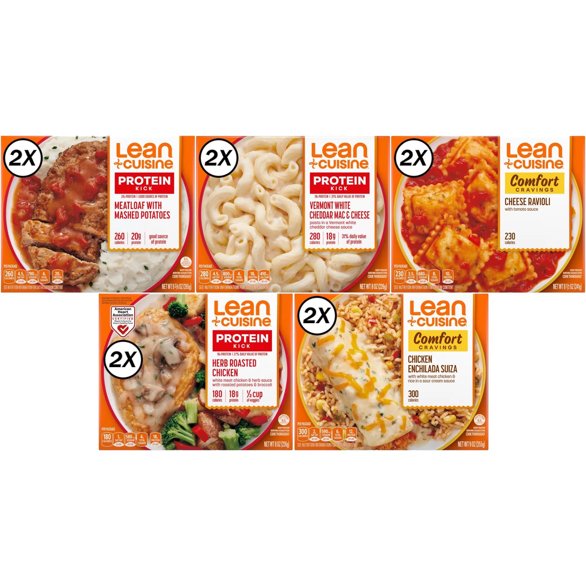 Amazon.com: Lean Cuisine Meal Bundle (Pack of 10) (Calorie Smart ...