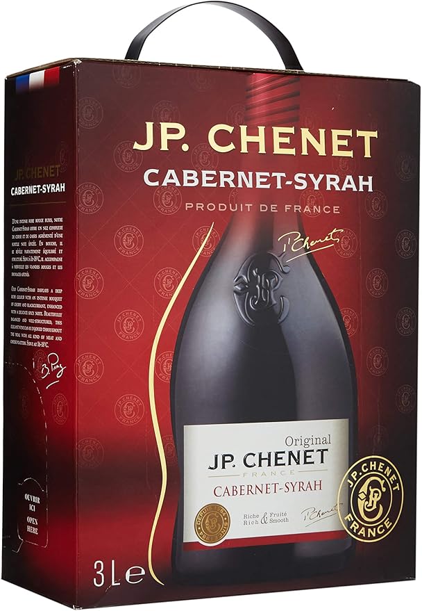 JP Chenet Cabernet Syrah Wine, 3L : Amazon.co.uk: Grocery