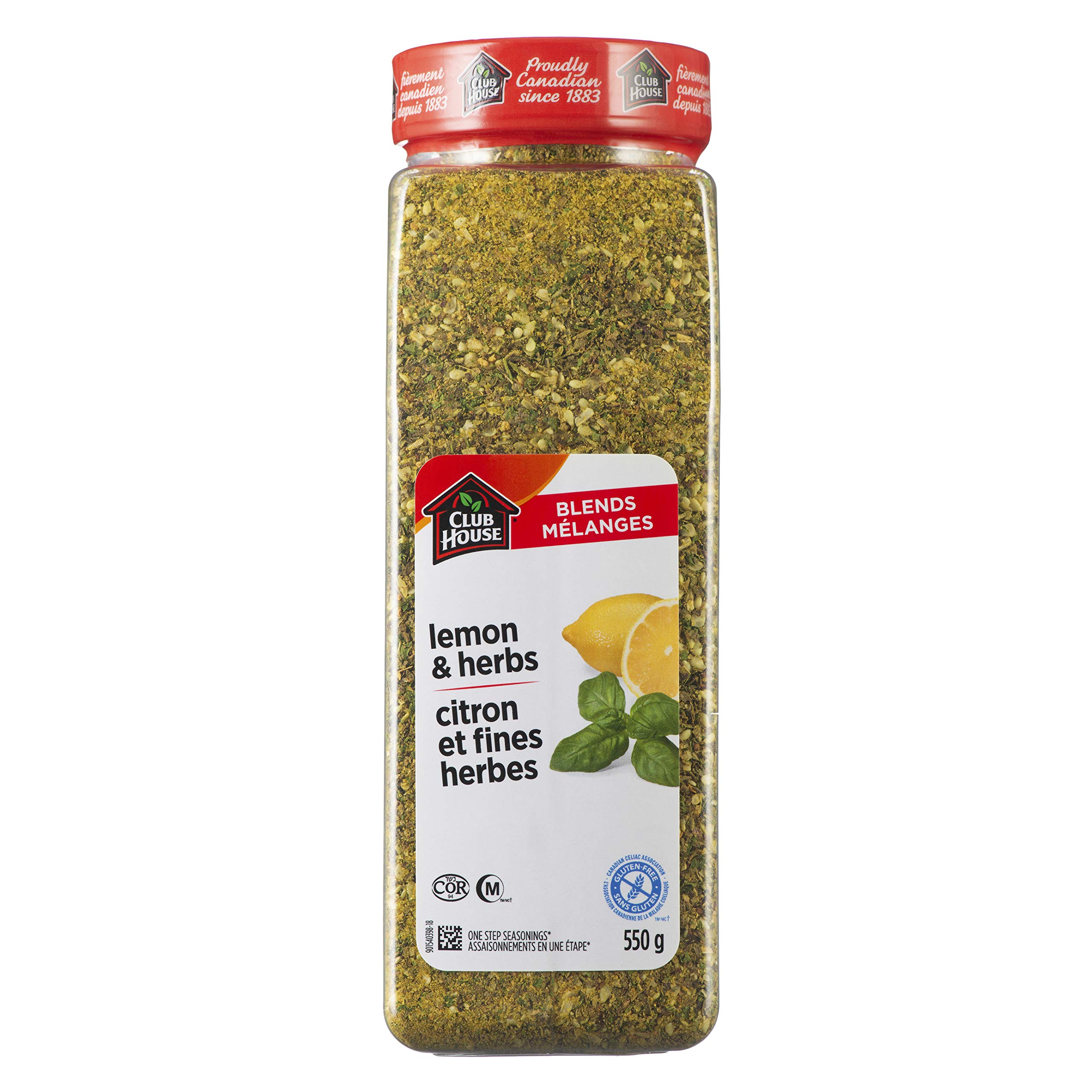 Club House, Quality Natural Herbs & Spices, One Step Seasoning, Lemon ...