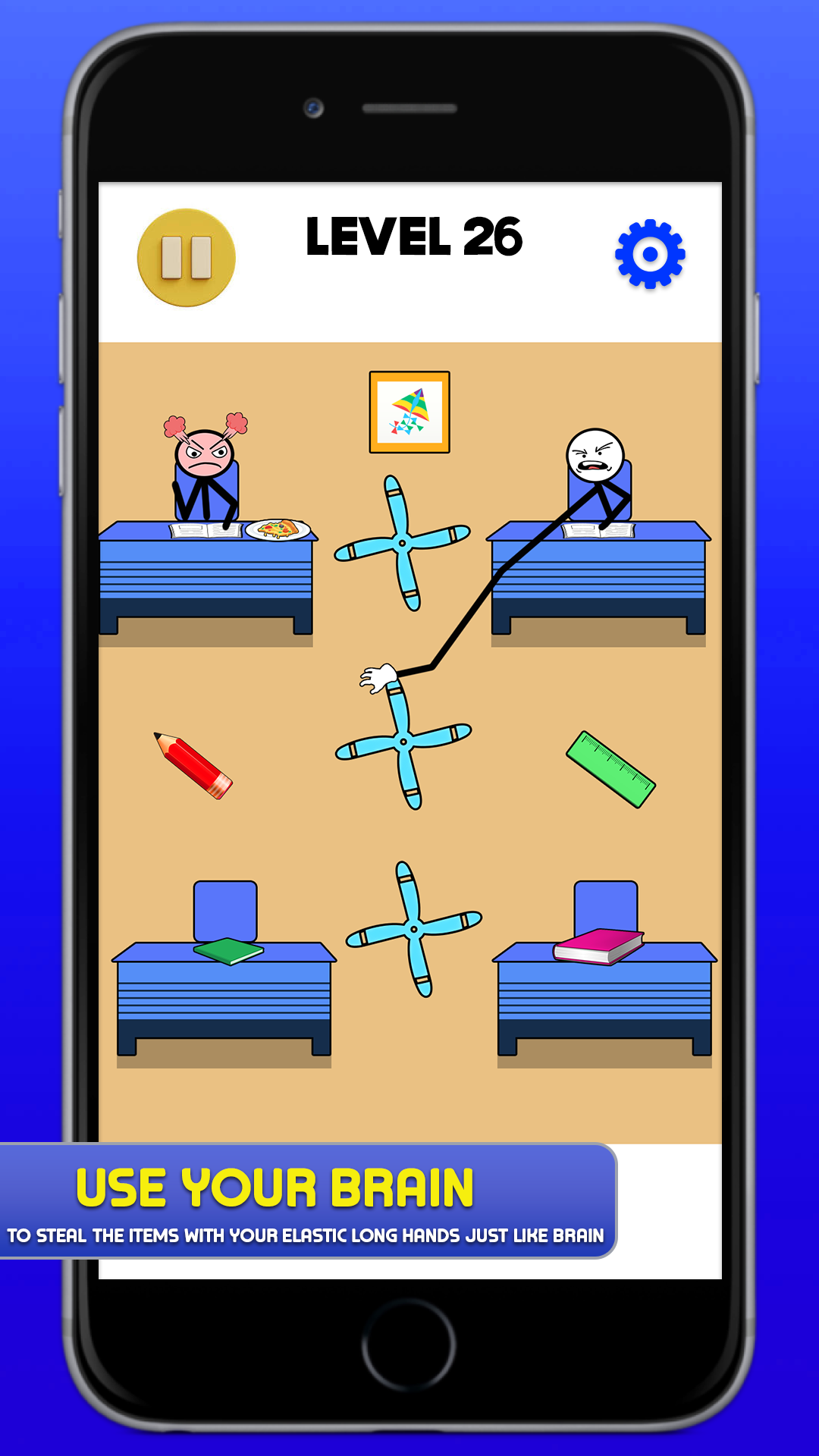 Stickman Thief Escape Brain Test and Puzzle Game: Master and Expert ...