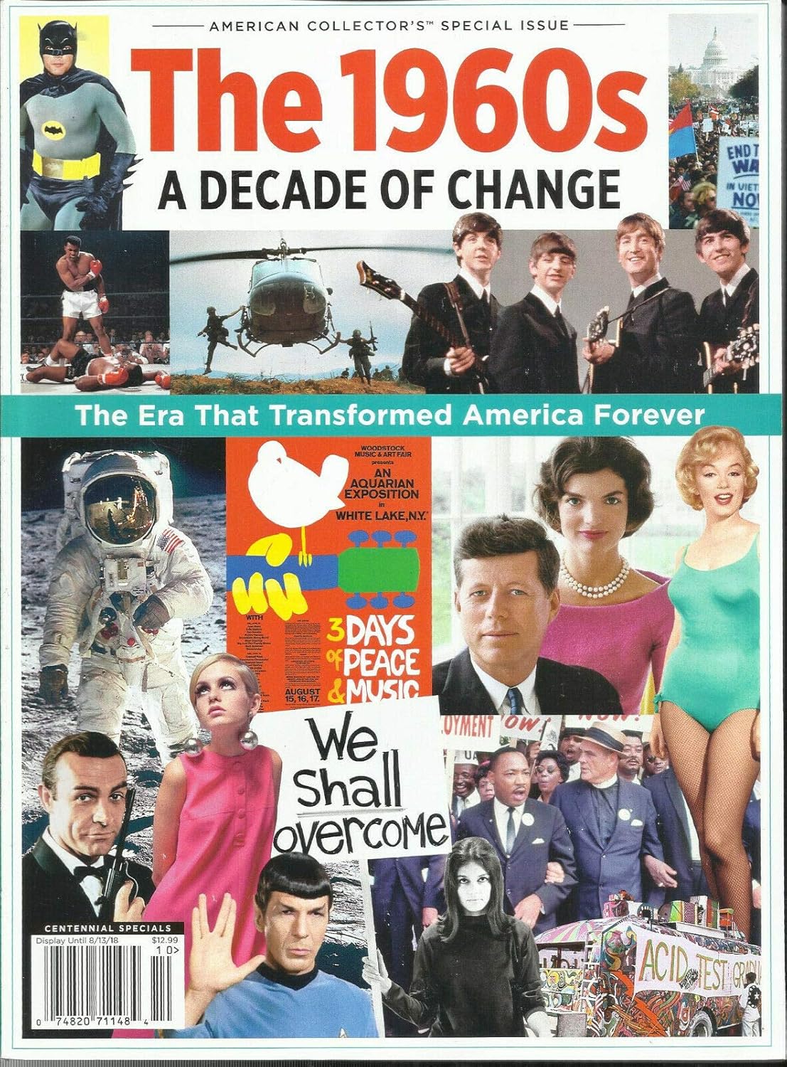 Amazon.com: THE 1960s A DECADE OF CHANGE AMERICAN COLLECTOR'S SPECIAL ...