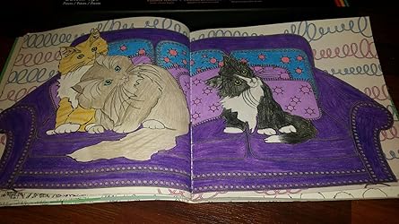 Amazon.com: Cats in Paris: A Magical Coloring Book: 9780399578274: Jang ...