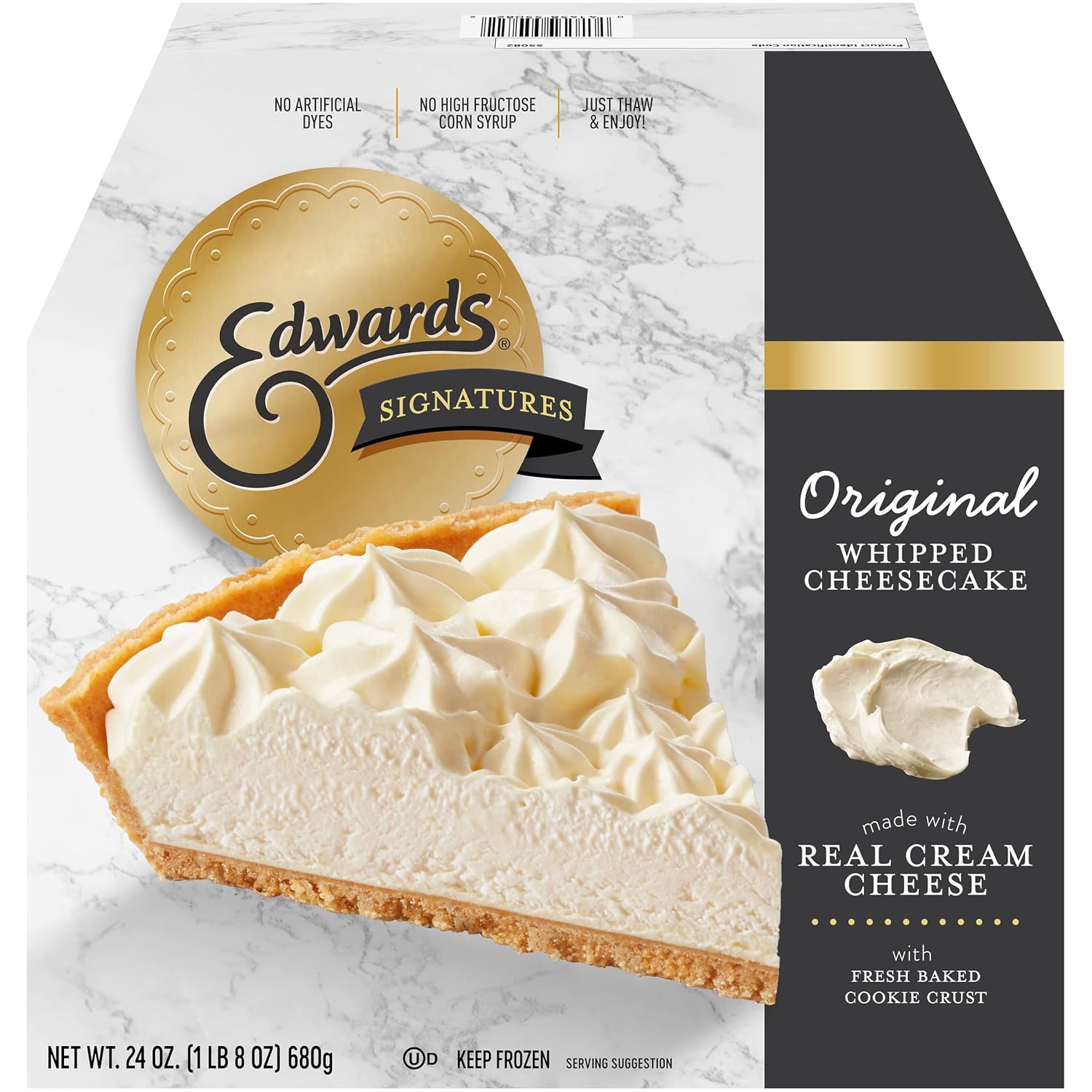 Amazon.com: Edwards Signature Cheese Cake Desserts Original Whipped ...