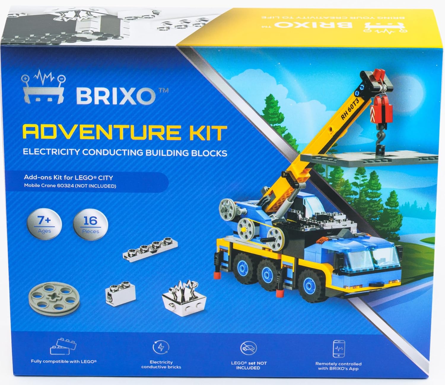 Amazon.com: Dakott Conductive Chrome-Plated Building Bricks Kit for ...