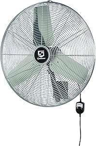 Amazon.com: Strongway Oscillating Wall-Mount Fan - 30in., 6500 CFM ...