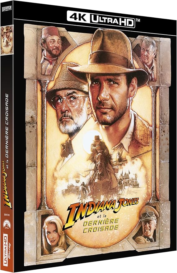 Indiana Jones et la dernière Croisade [Blu-Ray]: Amazon.fr: Harrison ...