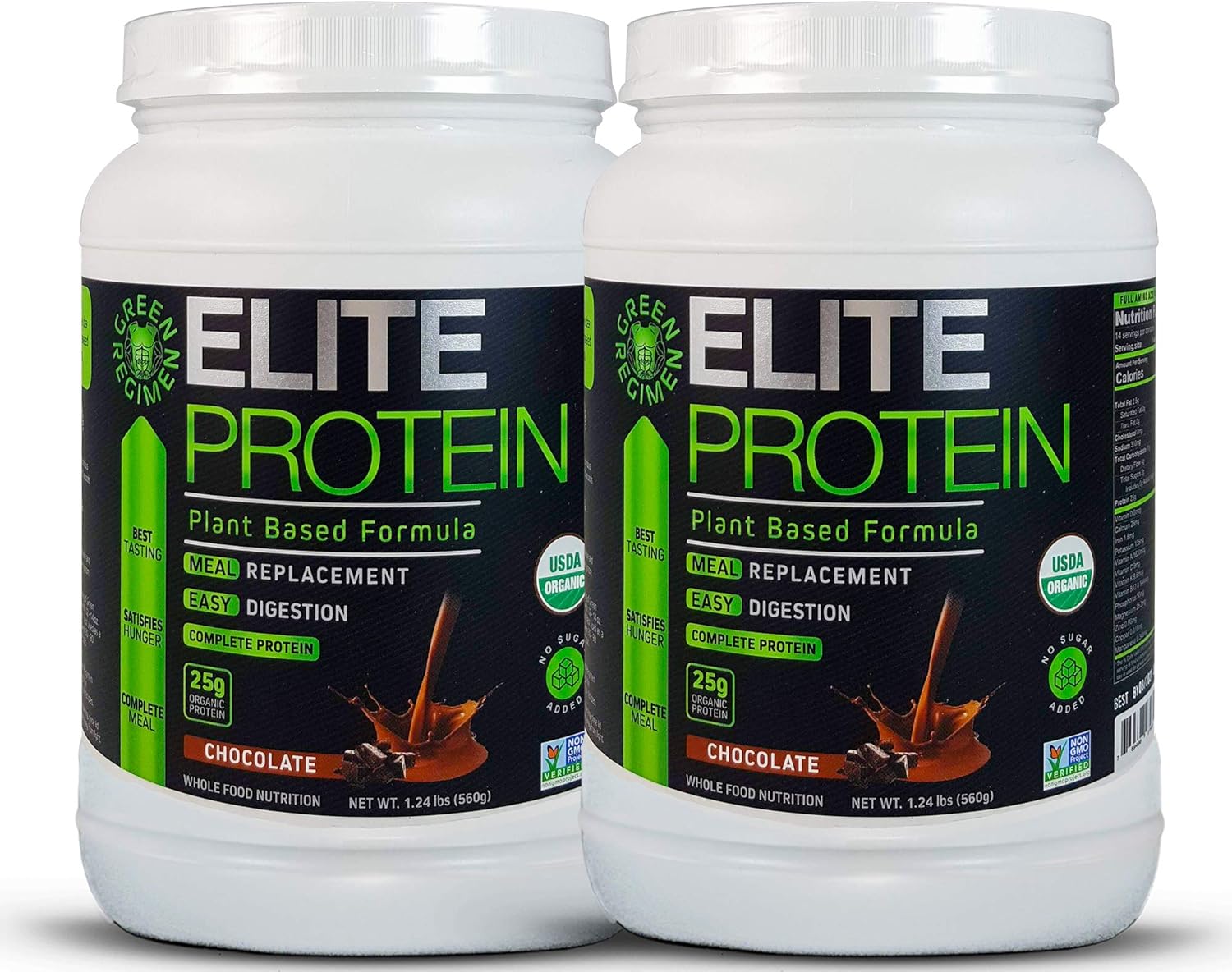 Amazon.com: Green Regimen Elite Protein Organic Plant Based Protein ...