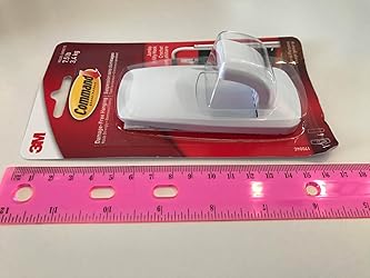 Command 17004C Jumbo Hook, White, 7.5 lb Capacity, 1 Hook 4 Large ...