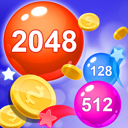 Number Merge! 2048 merge Color Ball Puzzle Merge Party Watermelon Merge ...