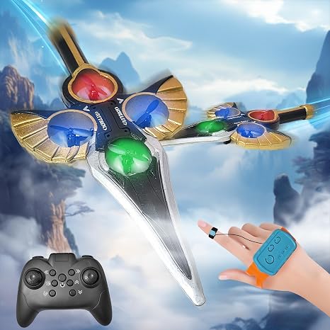 Amazon.com: Virellia Flying Sword RC Airplane, Gesture Control Airplane ...