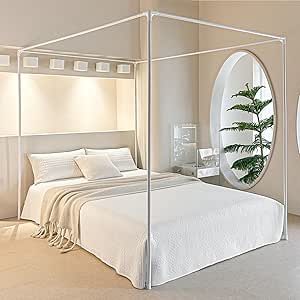Amazon.com: AIKASY Premium Canopy Bed Frame Posts for Twin Size Beds ...