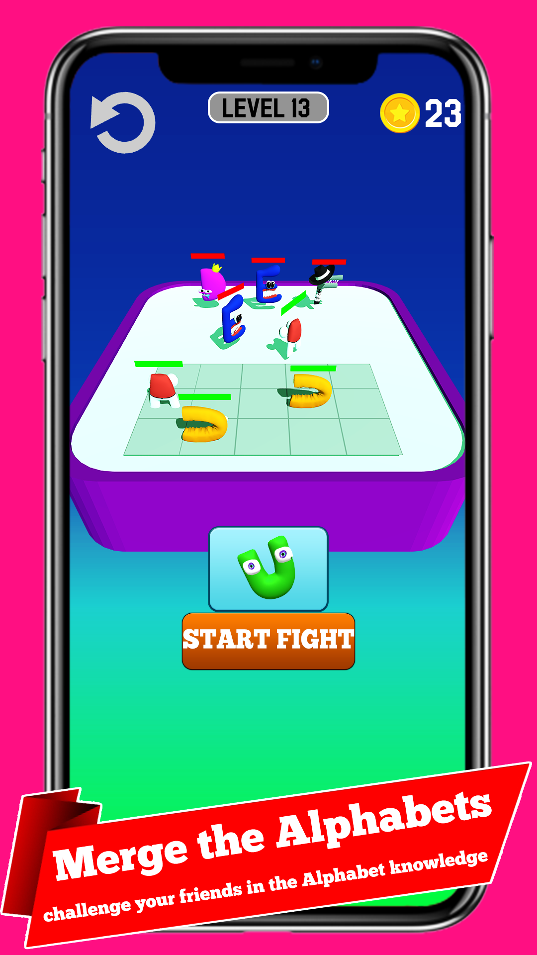 ABC Monster Alphabets Runner Merge Master Fusion Battle - App on Amazon ...