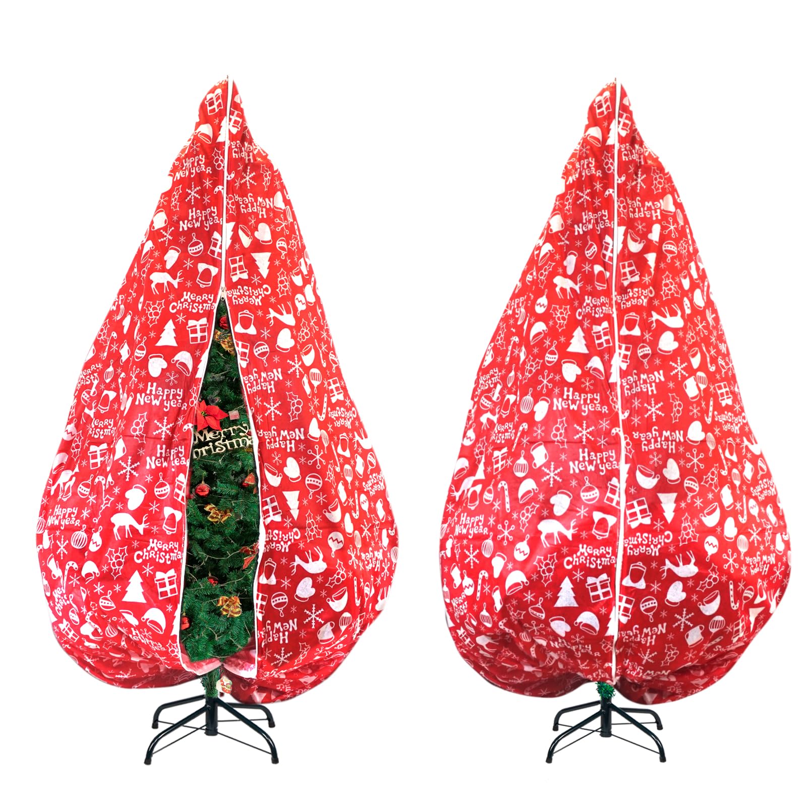 Amazon.com: Upright Christmas Tree Storage Bag,Fits Up to 7.5 ft Tall ...