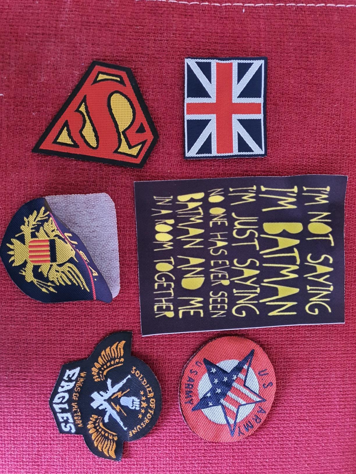 REENA Embroidered Sew on Patches Combo Small for Clothes Jackets Pants ...