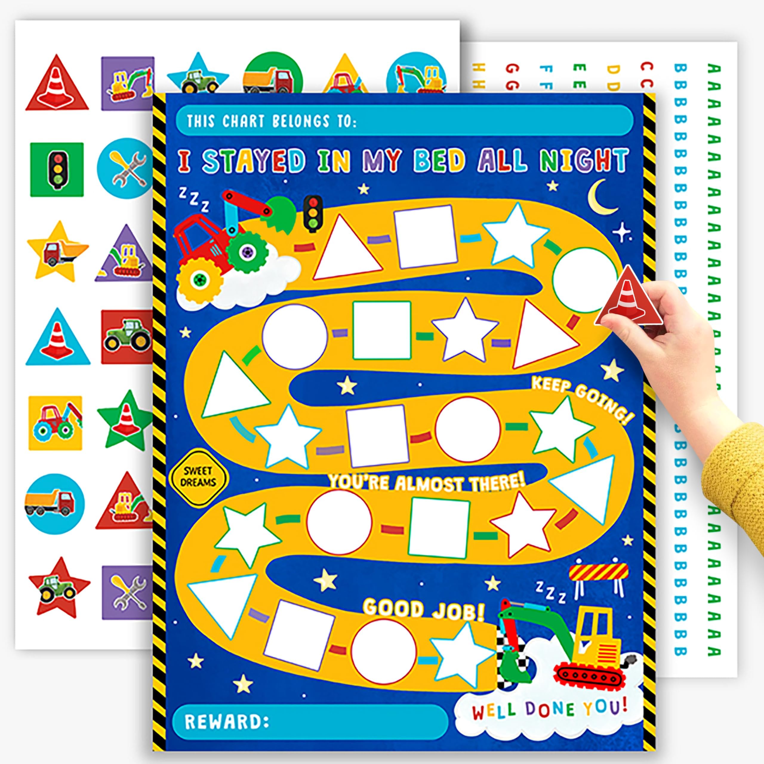 Amazon.com : Goal Chart for Toddlers x10 pcs- Kids Reward Charts for ...