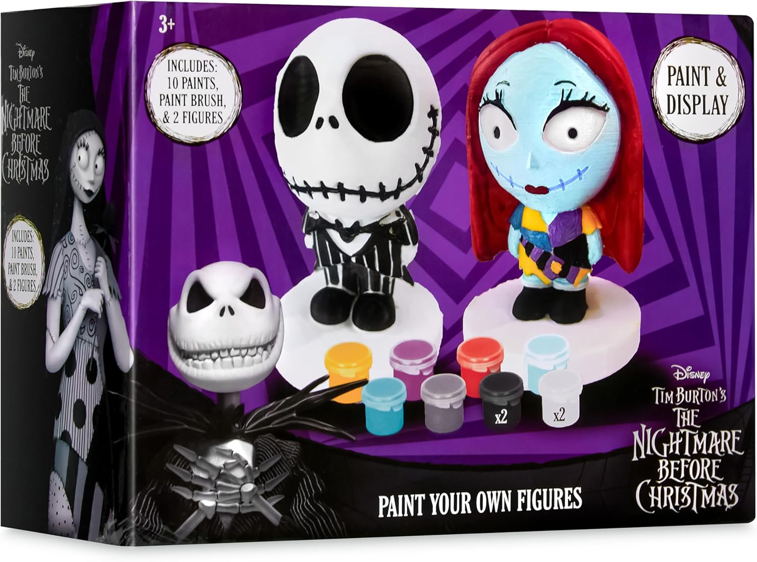 Amazon.com: Disney Stitch Paint Your Own Plaster Figures Set for Kids ...