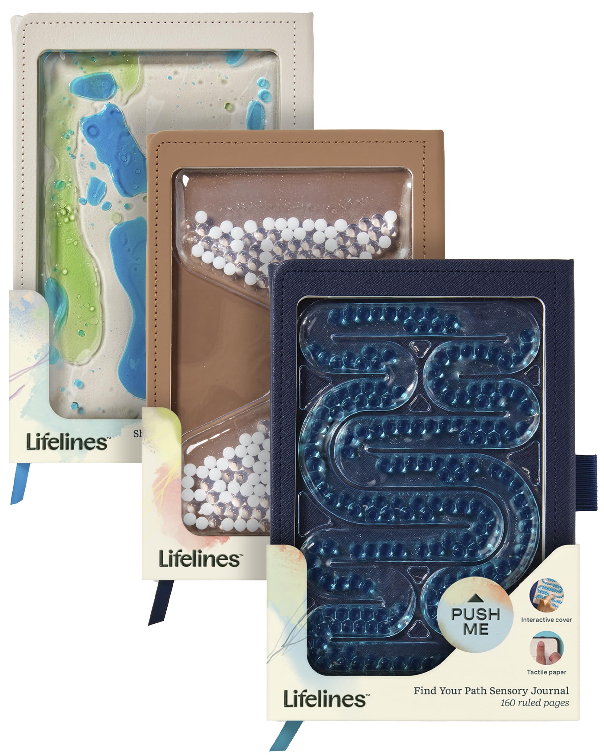 Snapklik.com : Lifelines Sensory Journal, Assorted 3-Pack Bundle ...