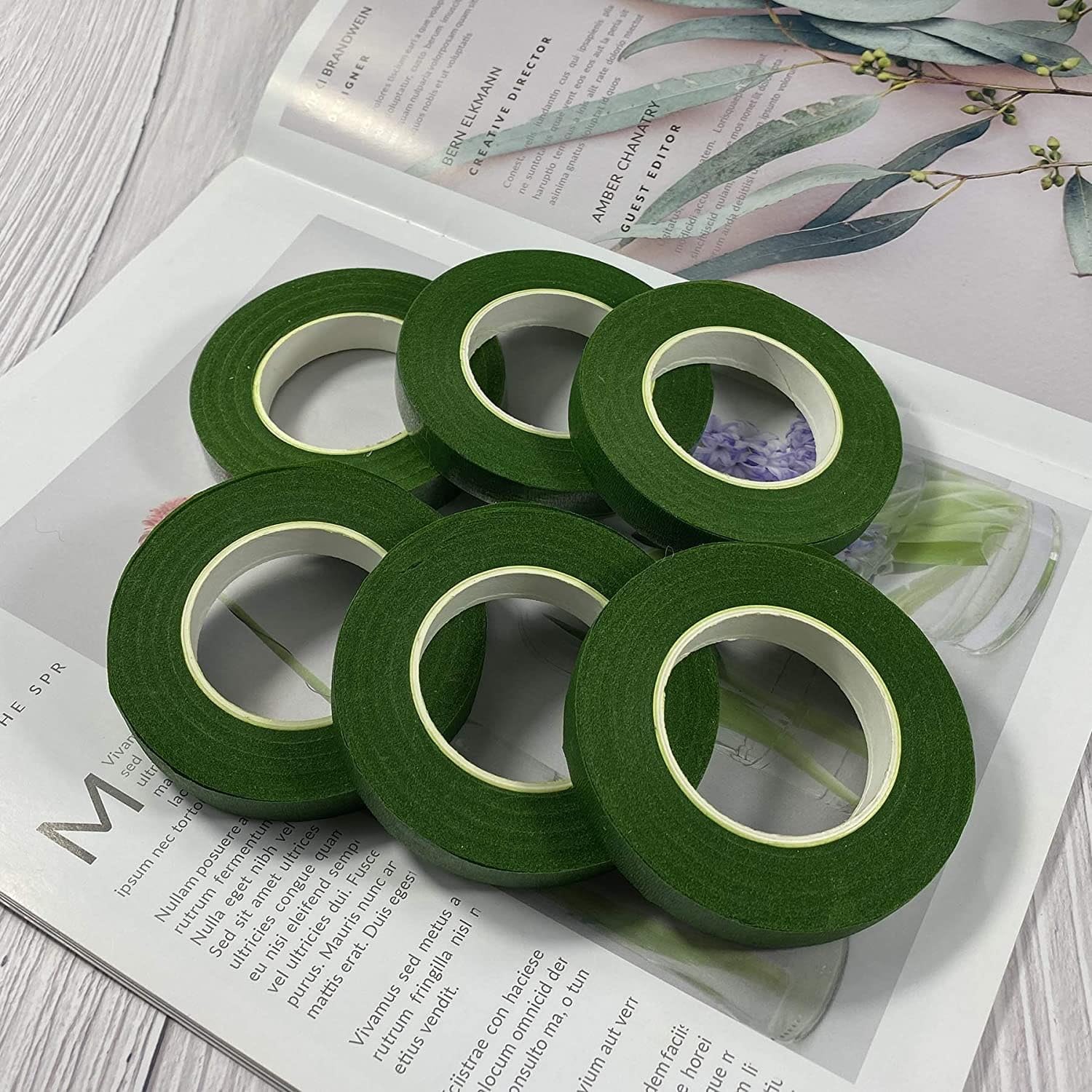 Little Blooms® Floral Tape Green, Tape for Flower Making | Ideal Flower ...