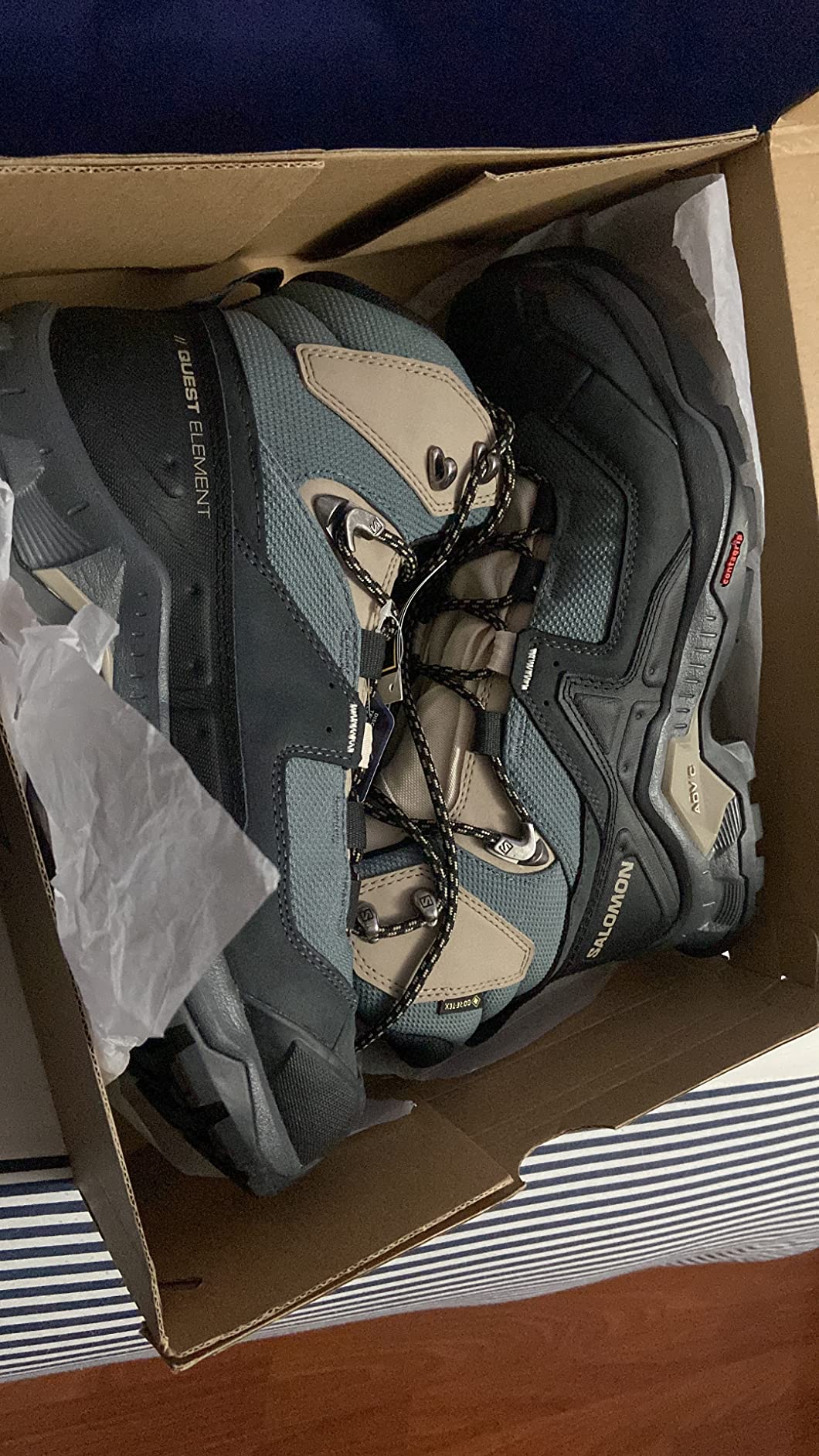 $24/mo - Finance Salomon Women's Quest Element Gore-tex Hiking Boots ...