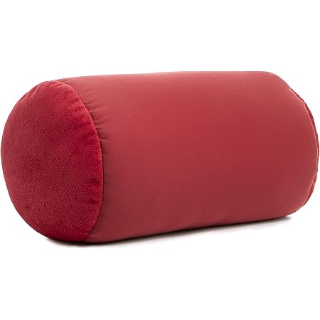 Amazon.com: Squishy Deluxe Tube Microbead Bolster Pillow with Stay-Cool ...