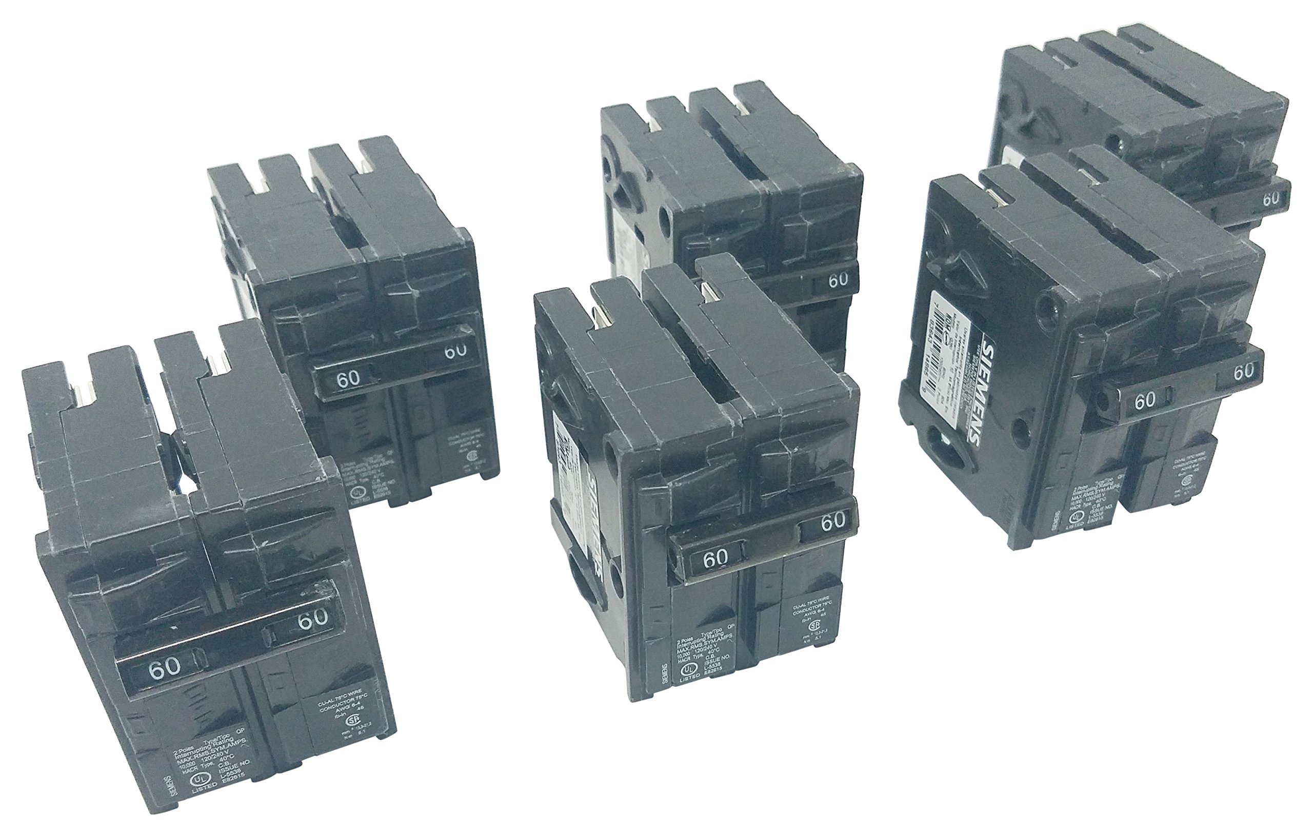 Snapklik.com : Siemens Q2606PK 60 Amp Double Pole Type QP Circuit Breaker