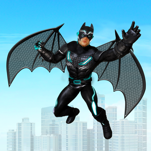 Superhero Bat Robot Transform Rope Hero Bike Games 3d - Vegas City ...
