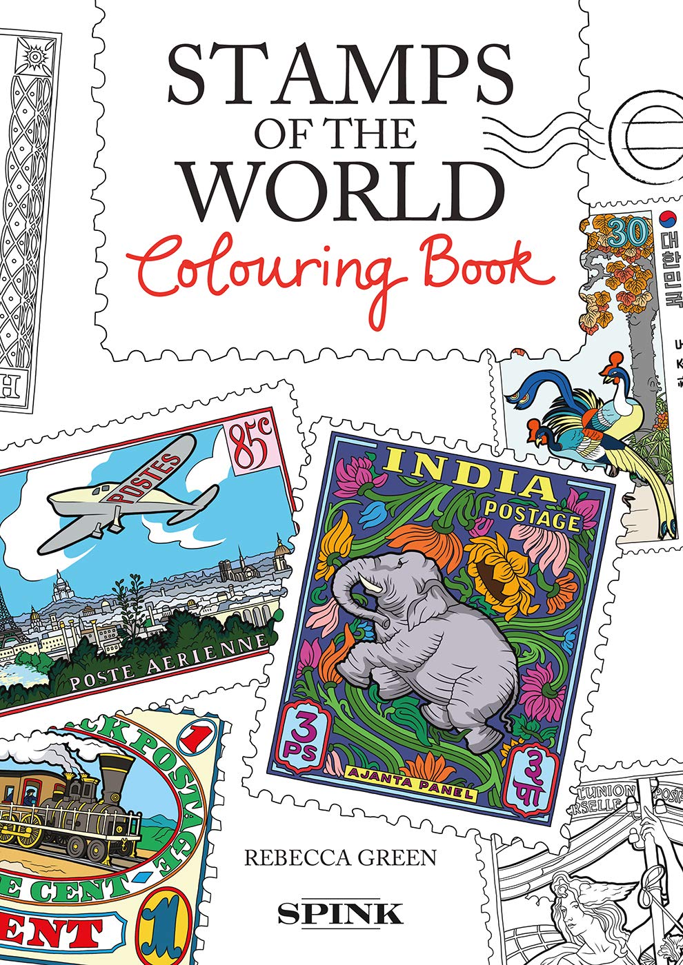 Amazon.com: The Stamps of the World Colouring Book: 9781912667628 ...