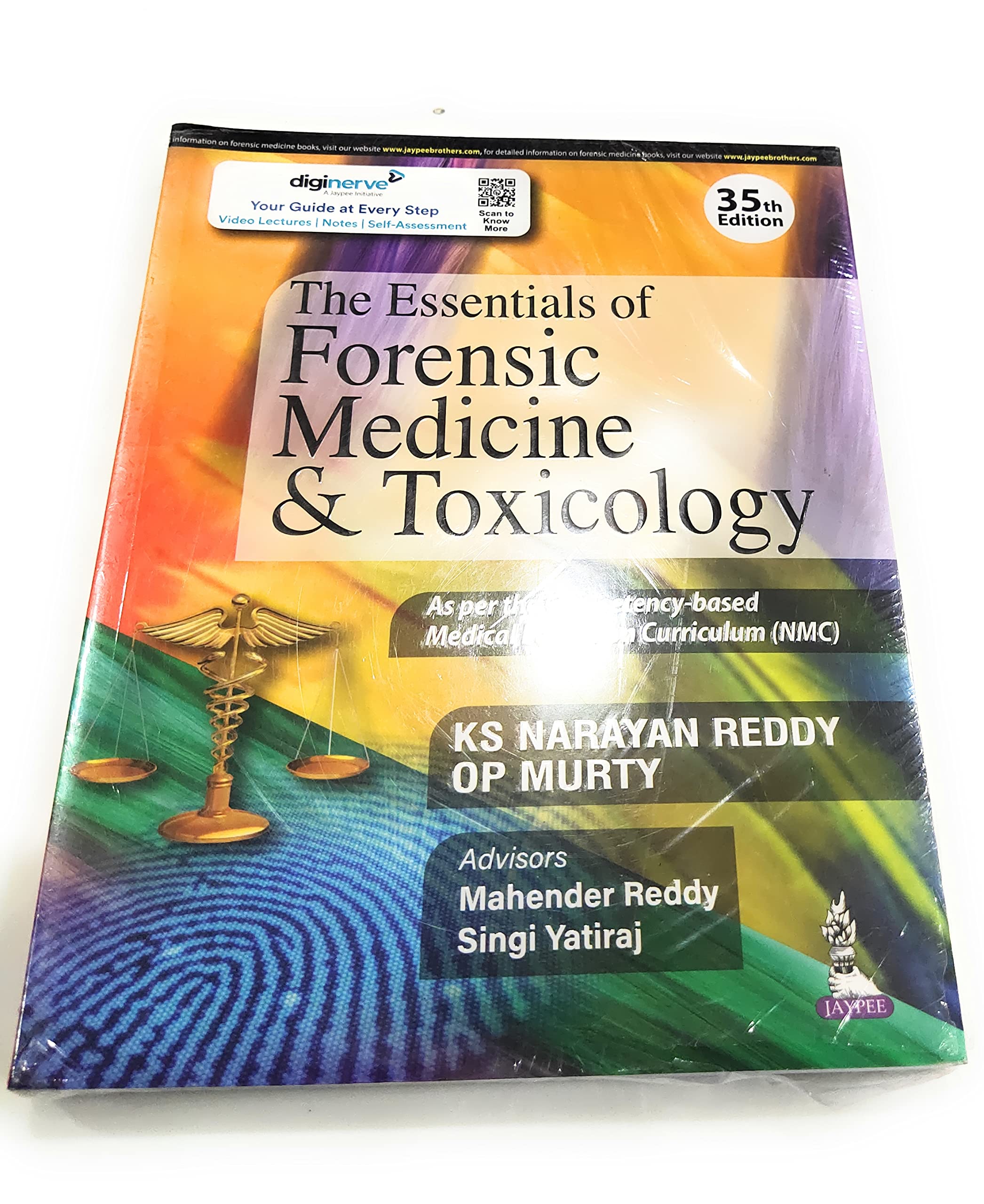 The Essentials of Forensic Medicine & Toxicology : KS Narayan Reddy, OP ...