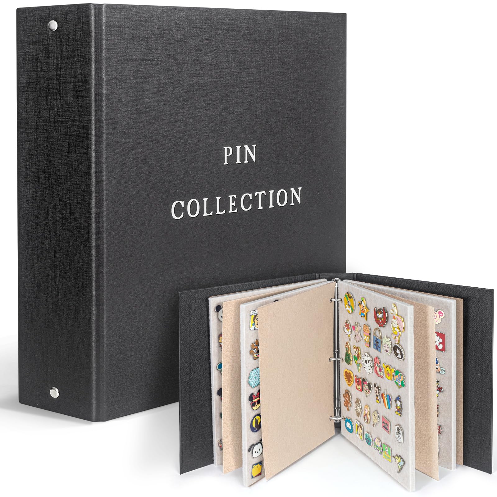 Amazon.com : Enamel Pin Display Binder, Pin Display Boards, Display and ...