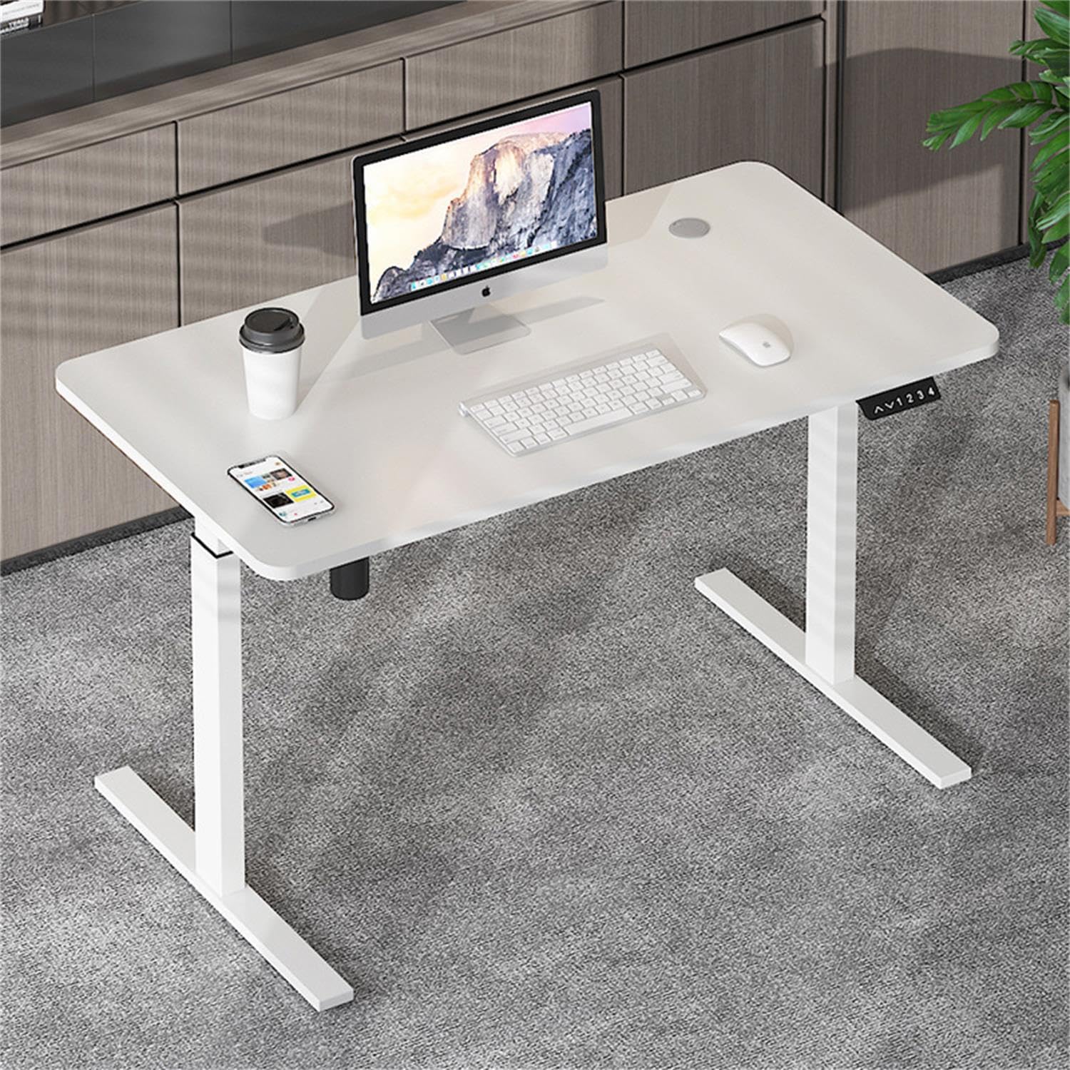 STAYOUNG Height-Adjustable Desk - Electric Standing Desk with Memory ...