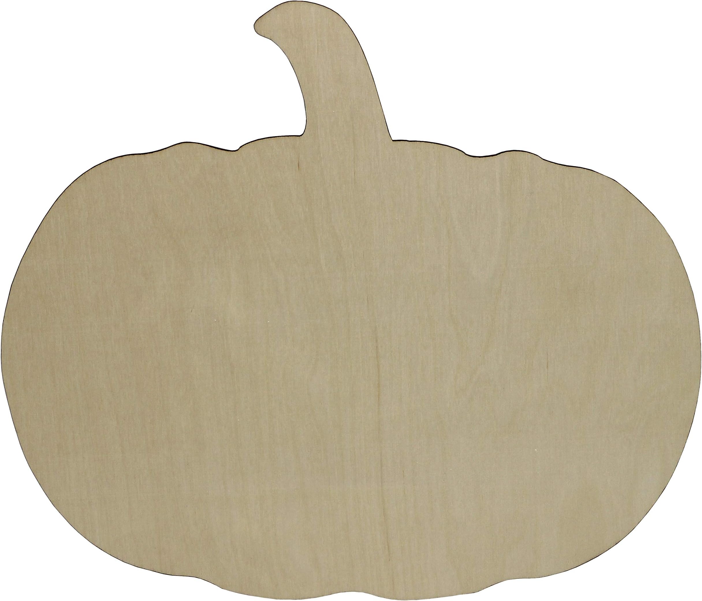 Amazon.com: Creative Hobbies Large 12 Inch Wood Pumpkin Cutout Shapes ...
