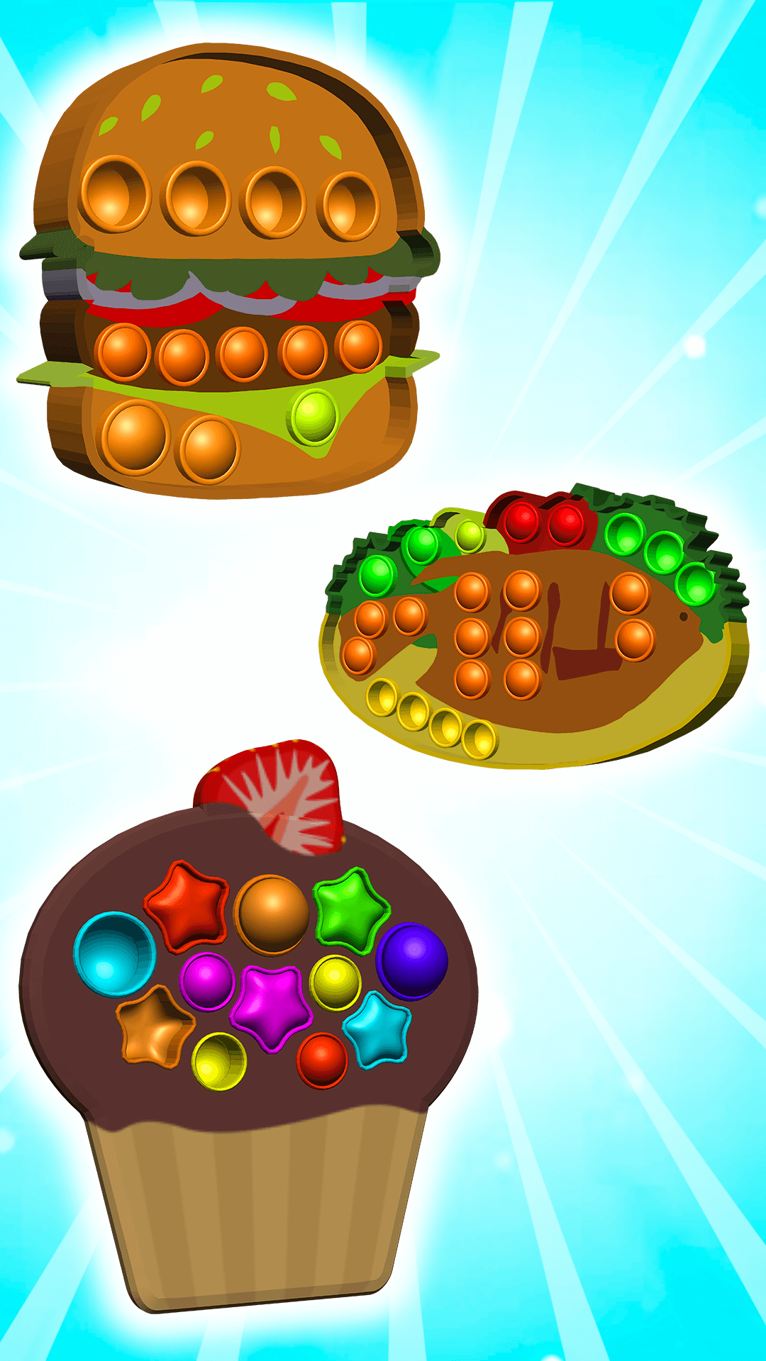 Pop It Glow Magic - Antistress Fidget Toys 3D Game - App on Amazon Appstore